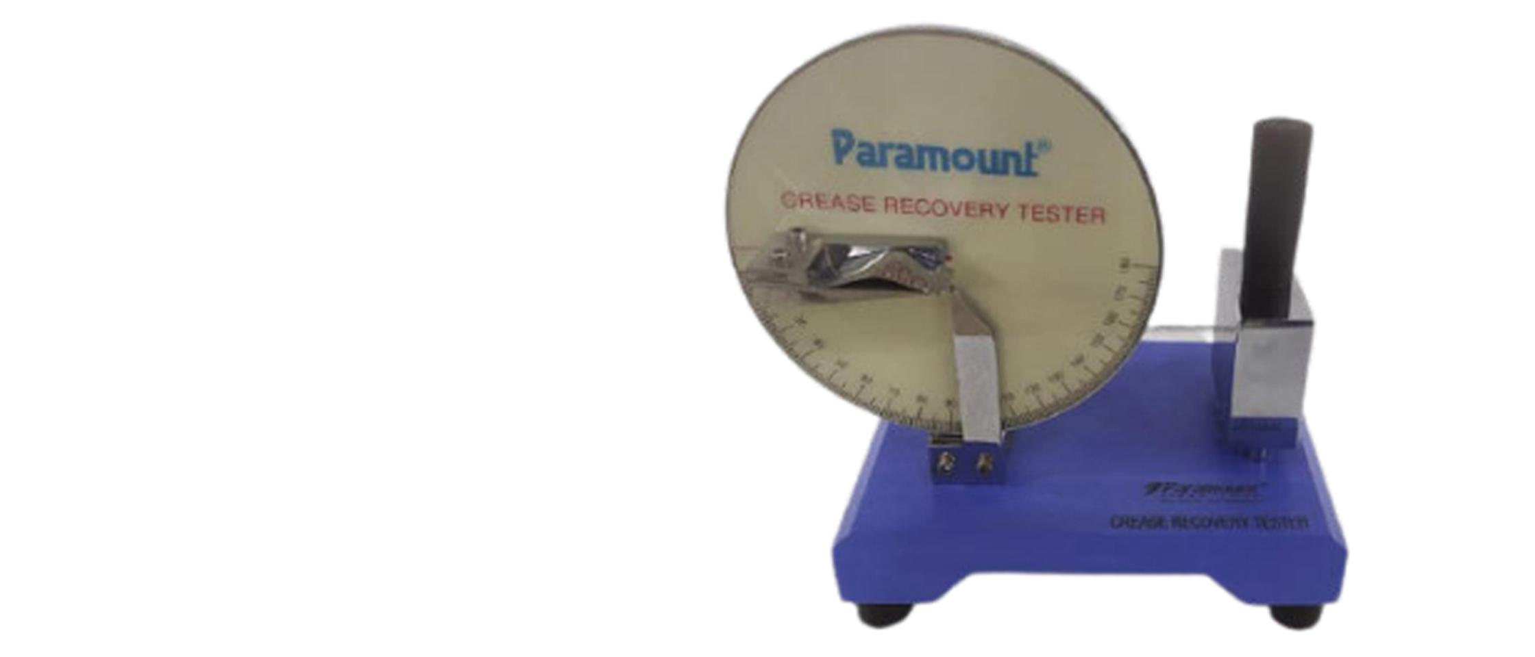 Testing Instruments for Crease Recovery