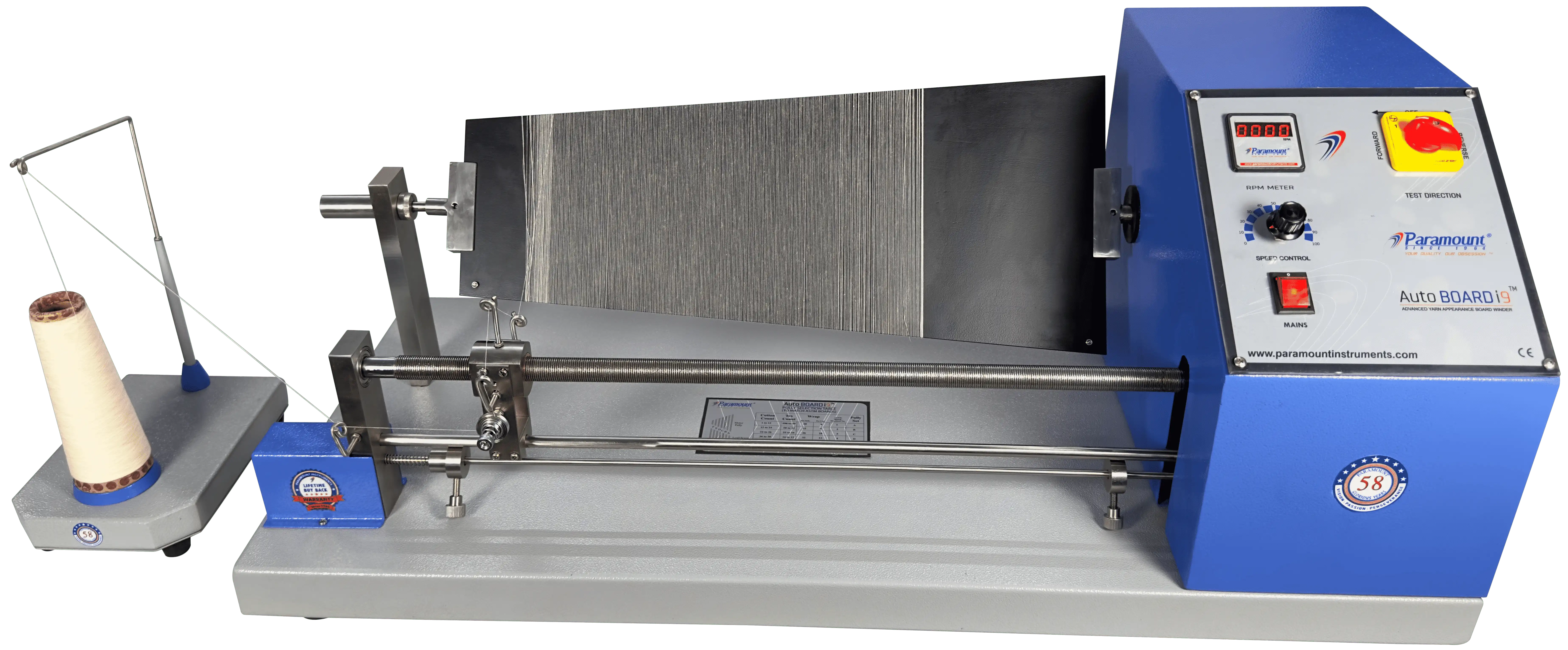 Yarn Examining Board, Machine, Manufacturer