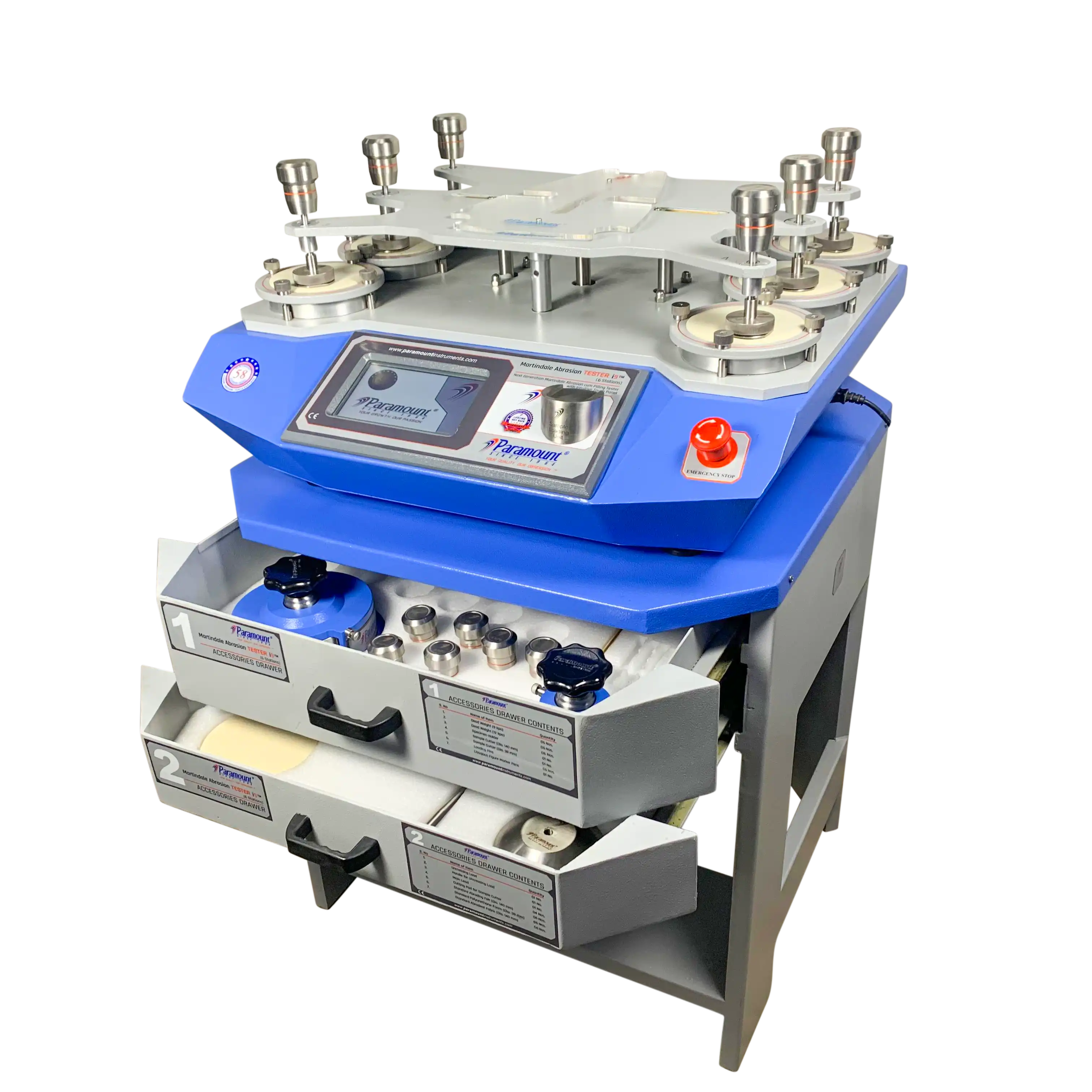 Martindale Abrasion Tester | Martindale Abrasion Machine | Paramount ...